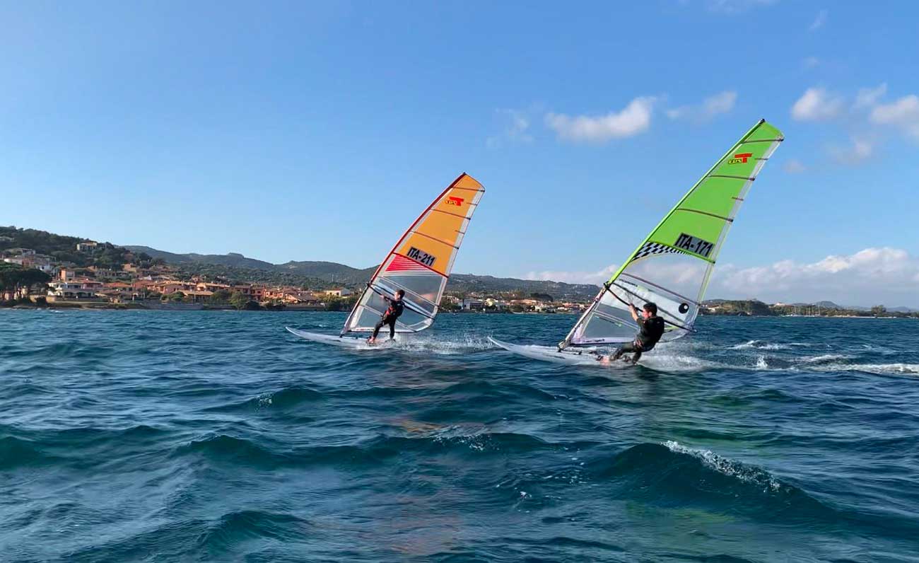 Ad Arzachena la Coppa Italia Techno Windsurf