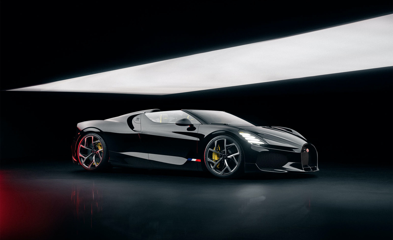 Bugatti W16 Mistral, un concentrato di design e ingegneria